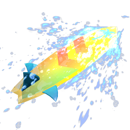 Baddies: Surf's Up Hoverboard | Bloxtsar
