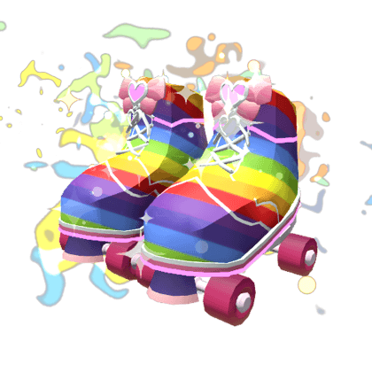 Baddies: Rainbow Rollerskates | Bloxtsar